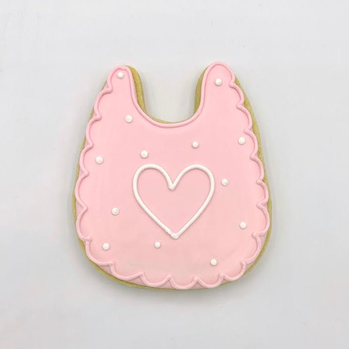Baby Bib Decorated Sugar Cookie – Southern Home Bakery