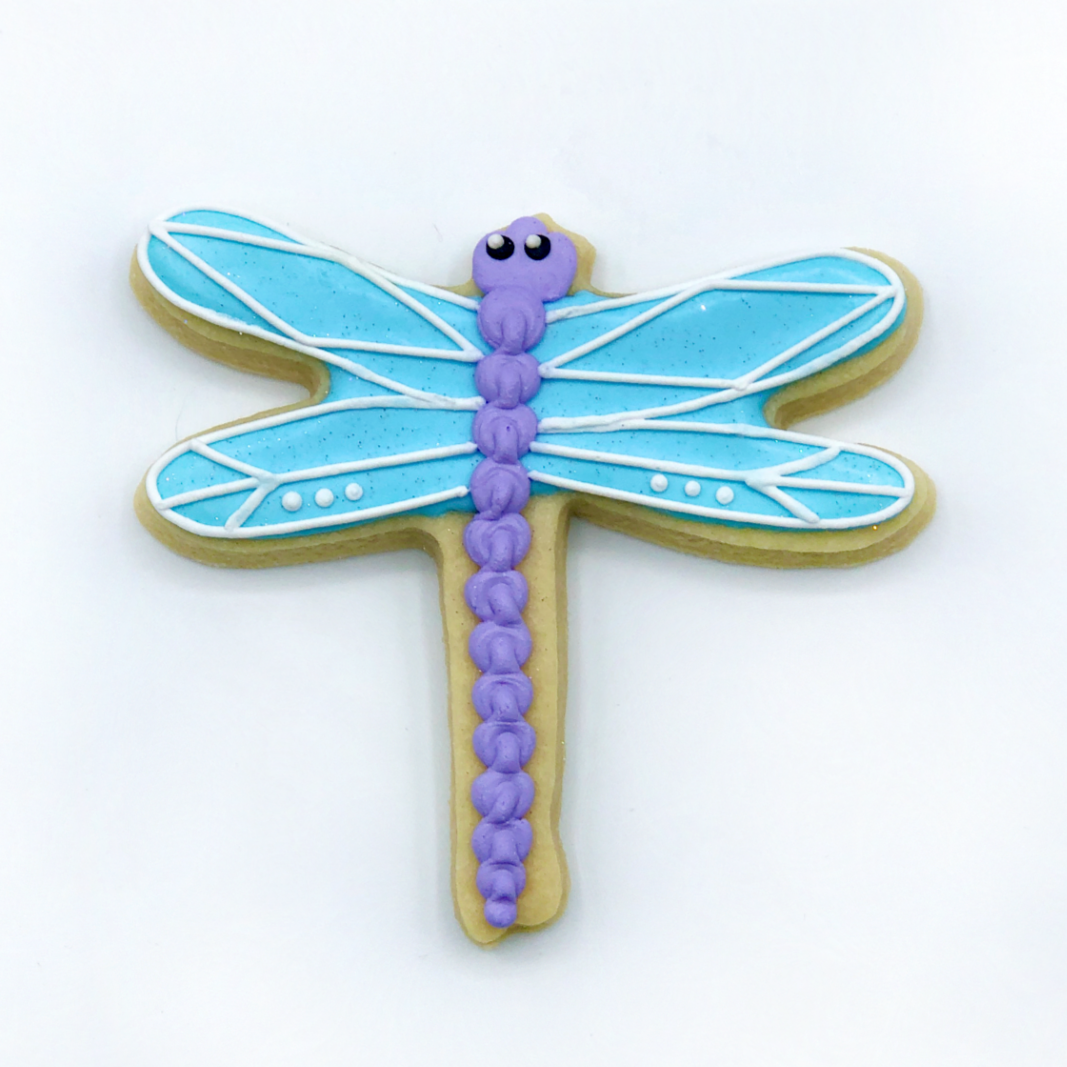 Dragonfly Decorated Sugar Cookie – Southern Home Bakery