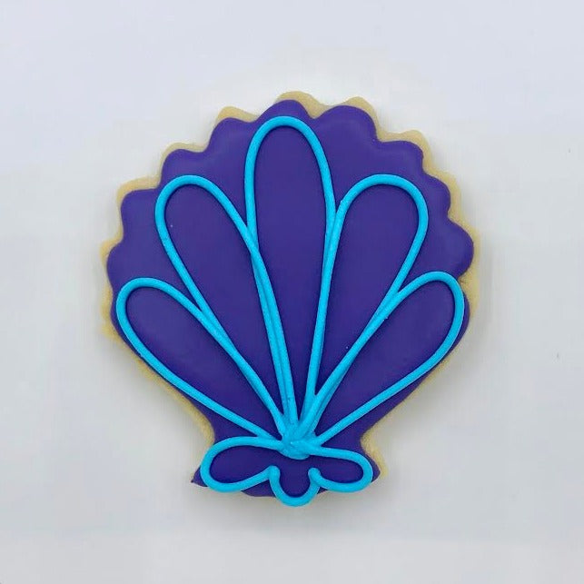 Sea Shell Decorated Sugar Cookie – Southern Home Bakery