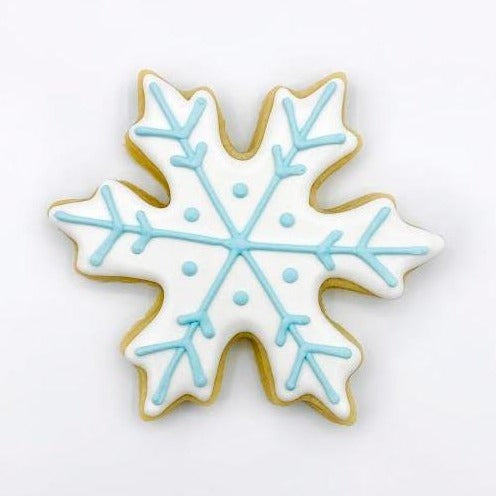 Snowflake Decorated Sugar Cookie – Southern Home Bakery