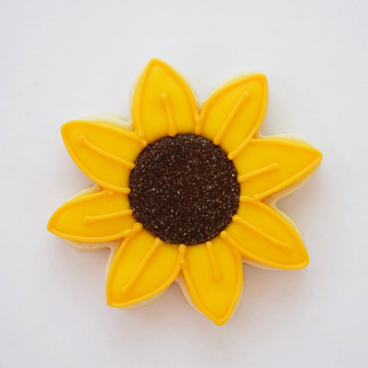 Sunflower Decorated Sugar Cookie – Southern Home Bakery